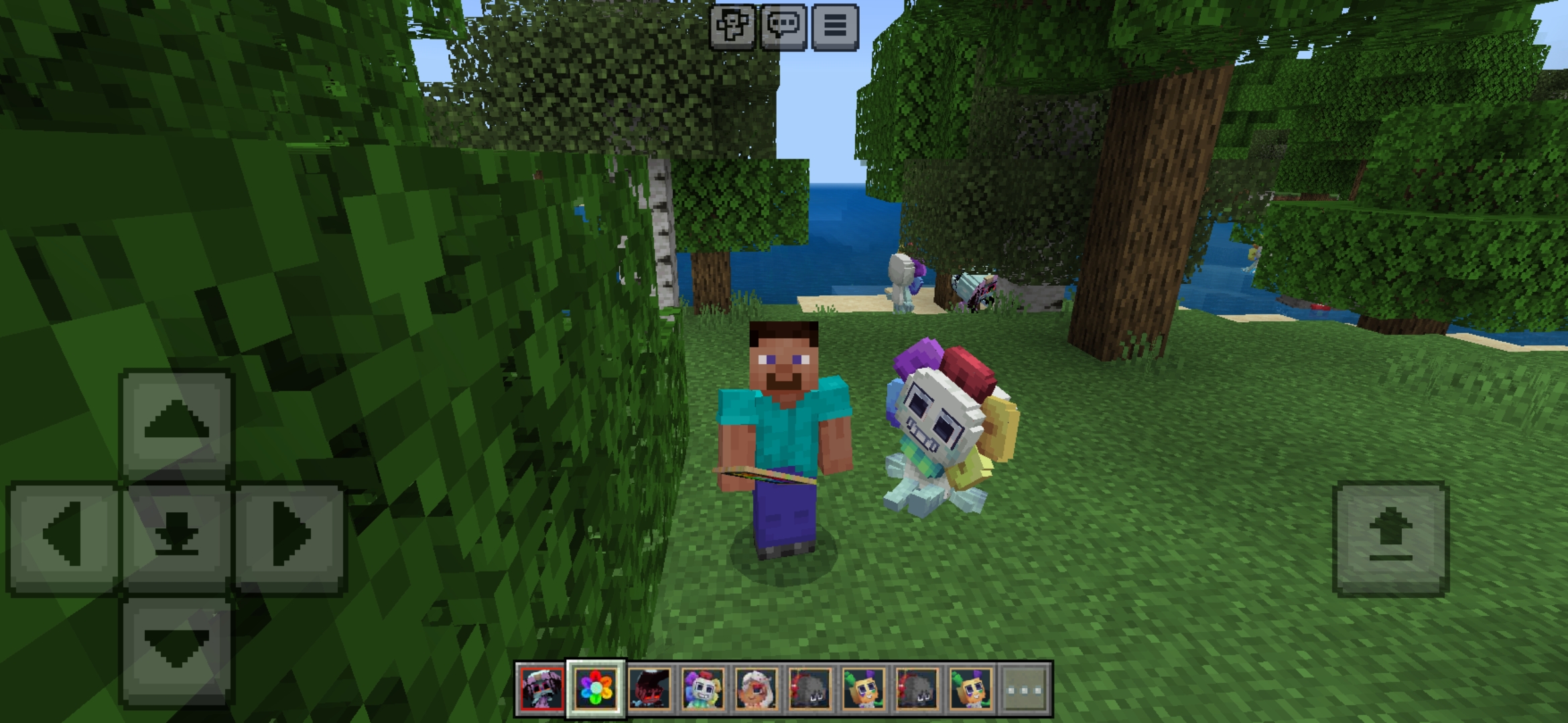 Download Dandy World Mod for Minecraft Bedrock Edition