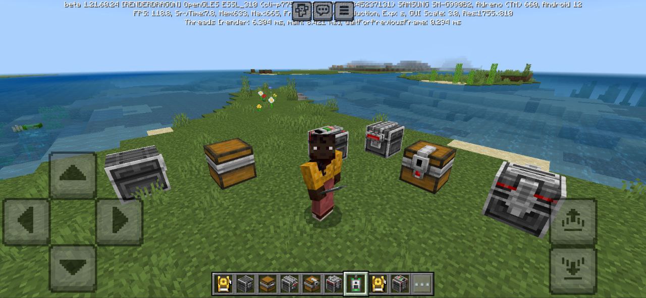 Download Security Chest Mod for Minecraft Bedrock Edition