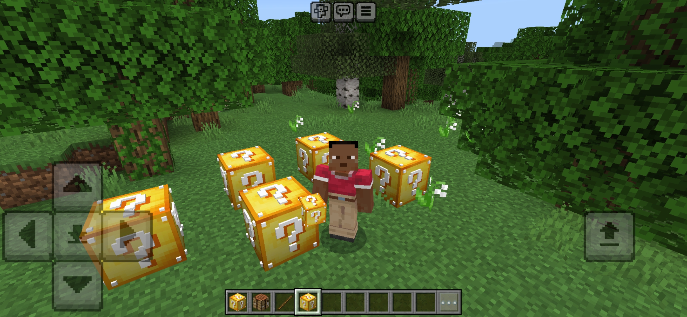 Download Craftable Lucky Block Mod for Minecraft Bedrock Edition
