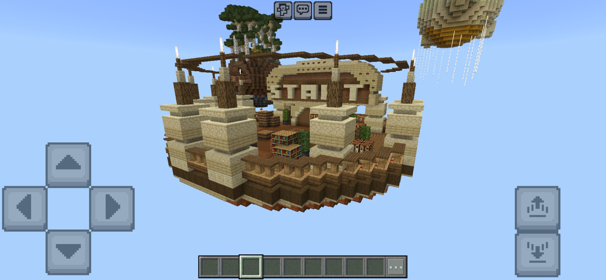 Download One Sphere Skyblock Map for Minecraft Bedrock Edition