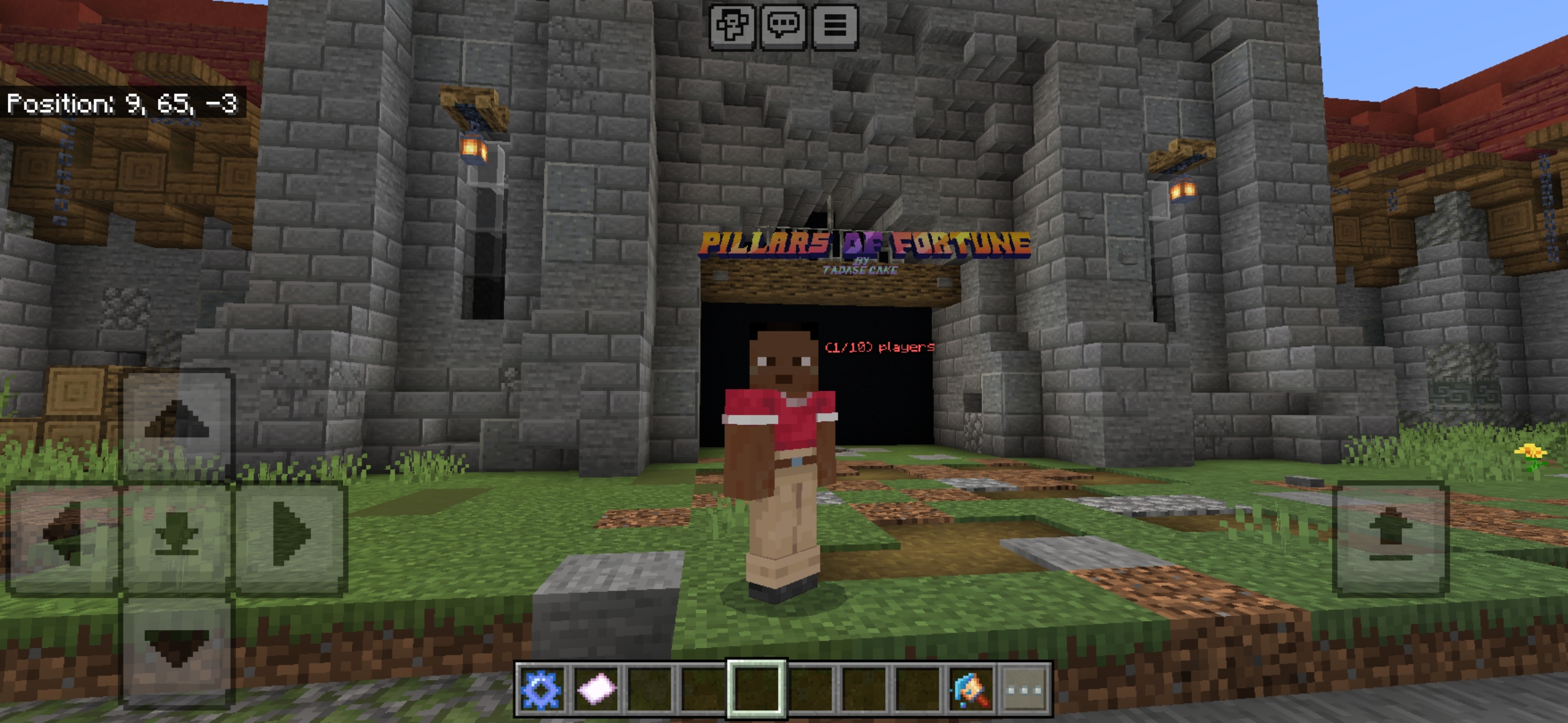 Download Pillars of Fortune Map for Minecraft Bedrock Edition