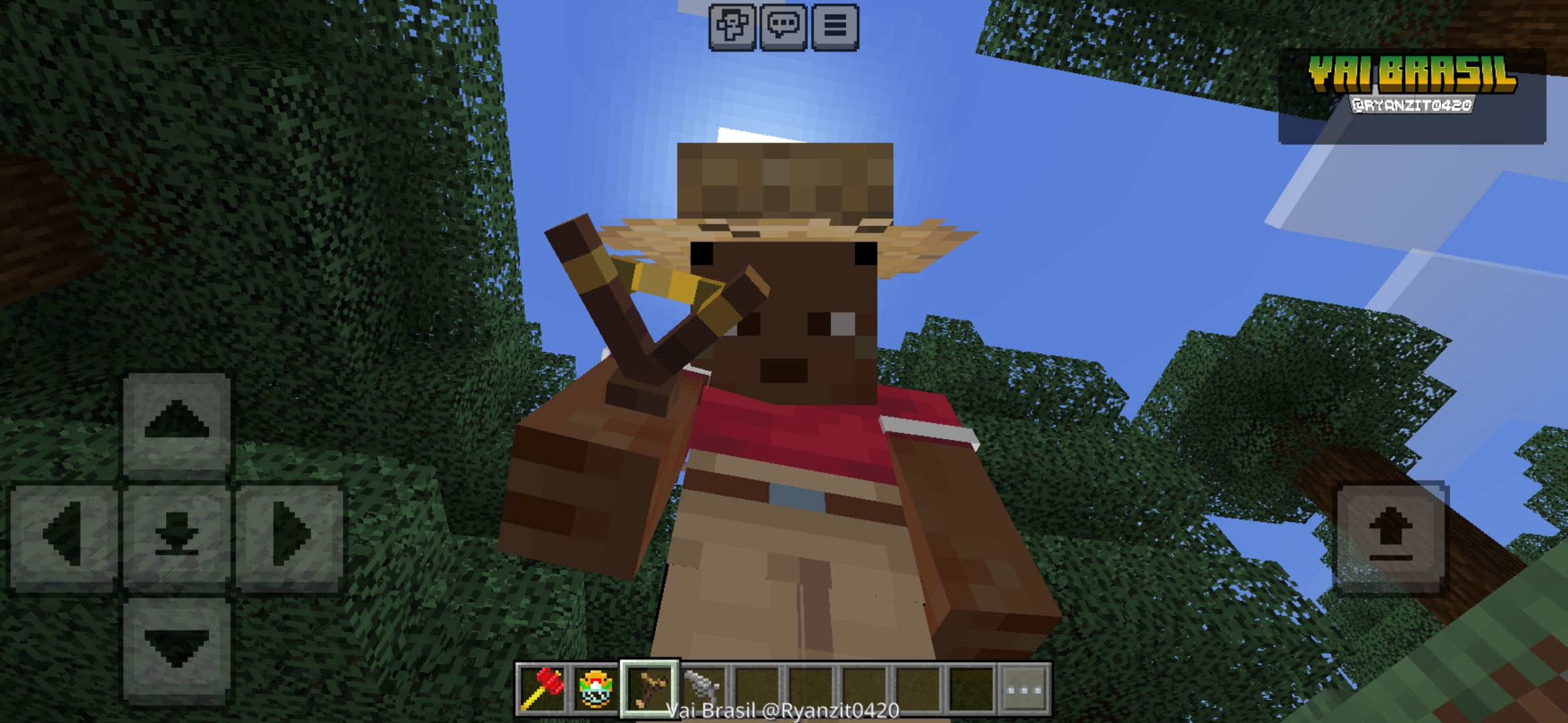 Download Vai Brasil Texture Pack for Minecraft Bedrock Edition