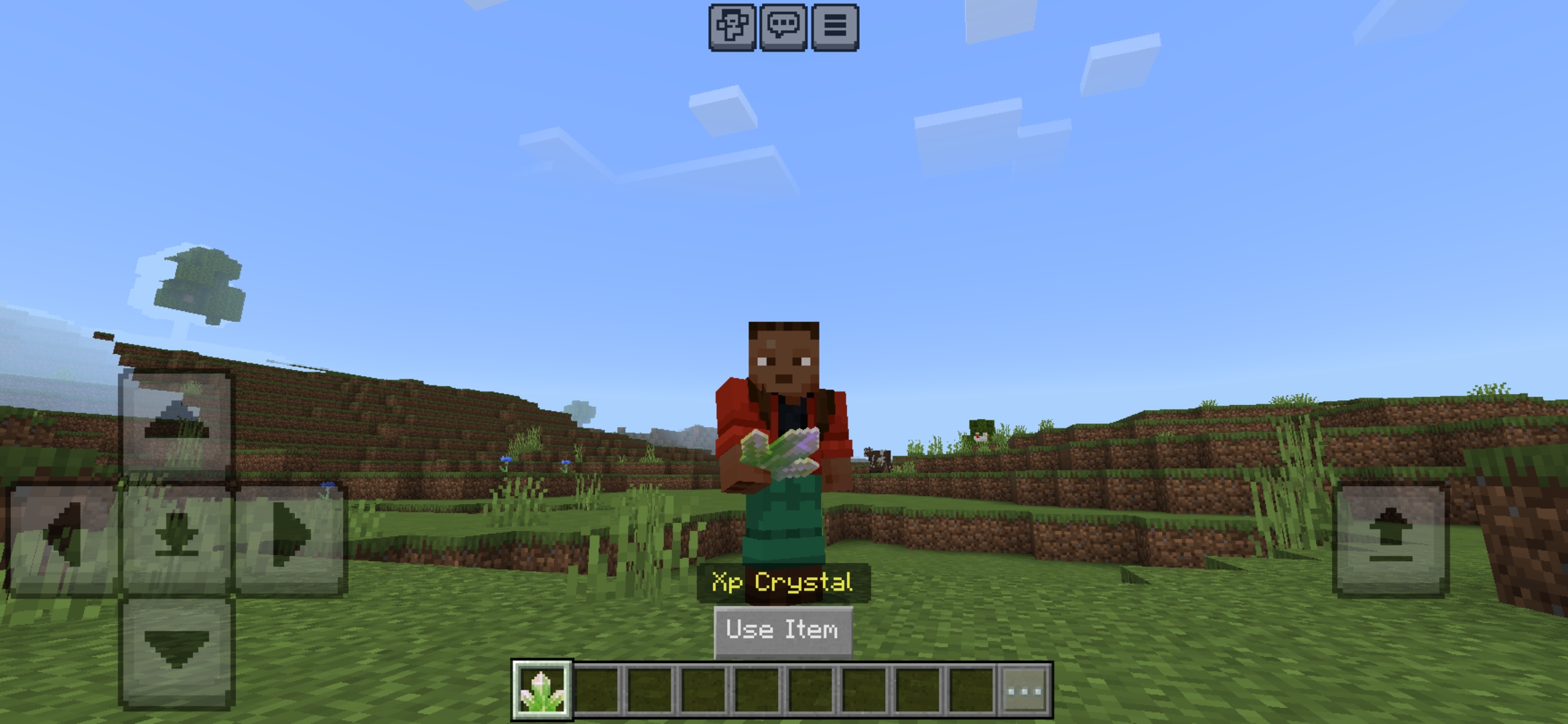 Download Xp Crystal Mod for Minecraft Bedrock Edition