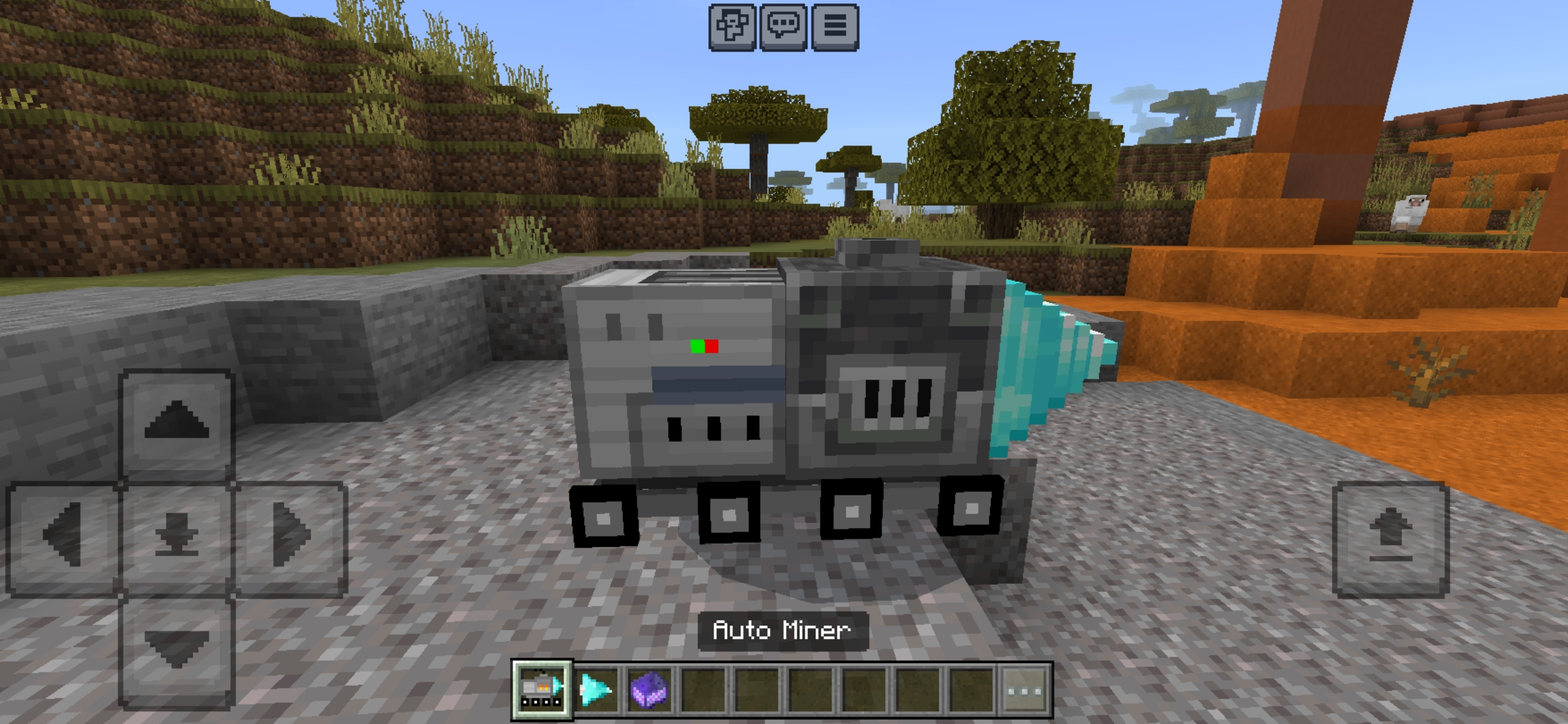 Download Auto Miner Mod for Minecraft Bedrock Edition