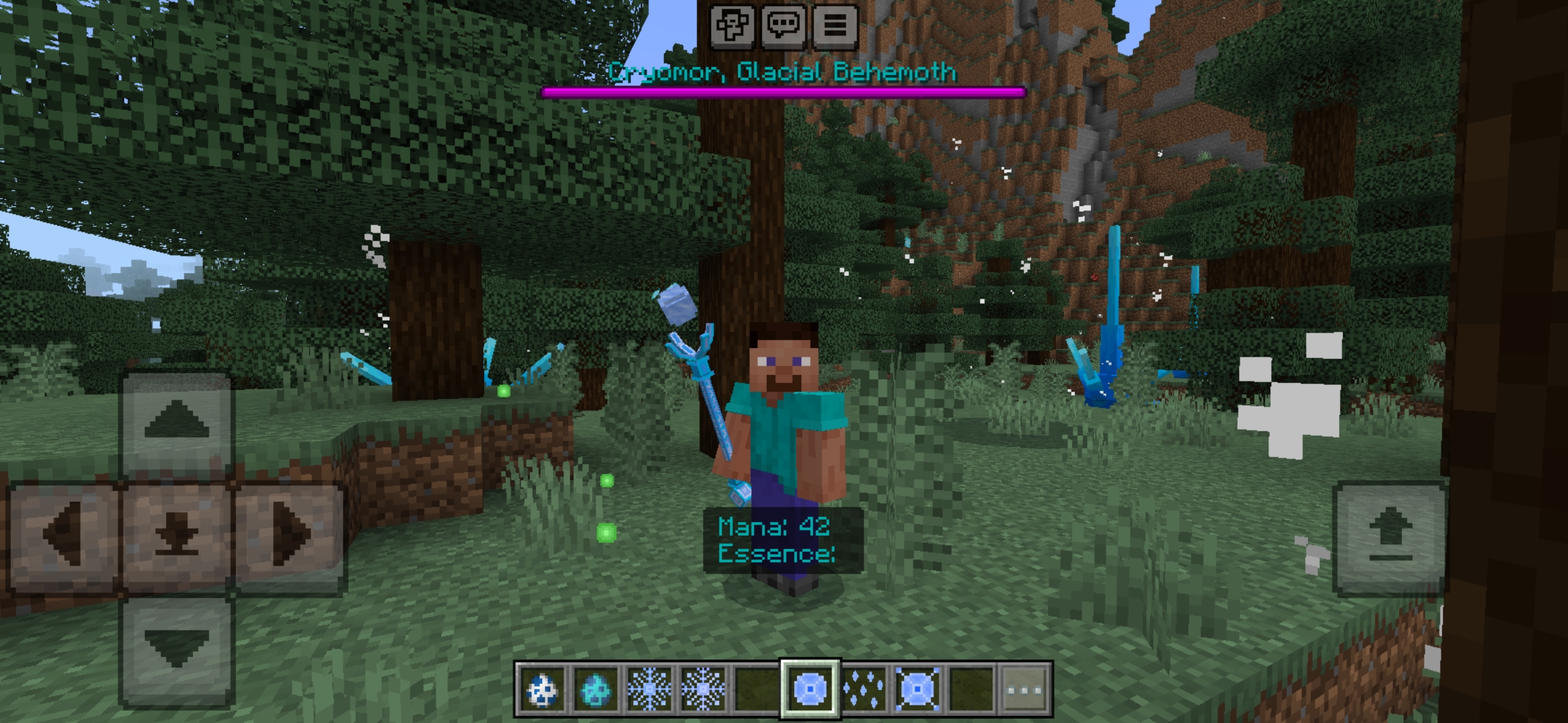 Download Frost Magic Mod for Minecraft Bedrock Edition