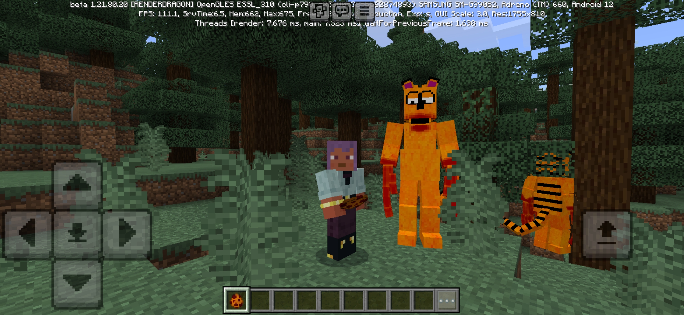 Download Garfield Cannibal Mod for Minecraft Bedrock Edition