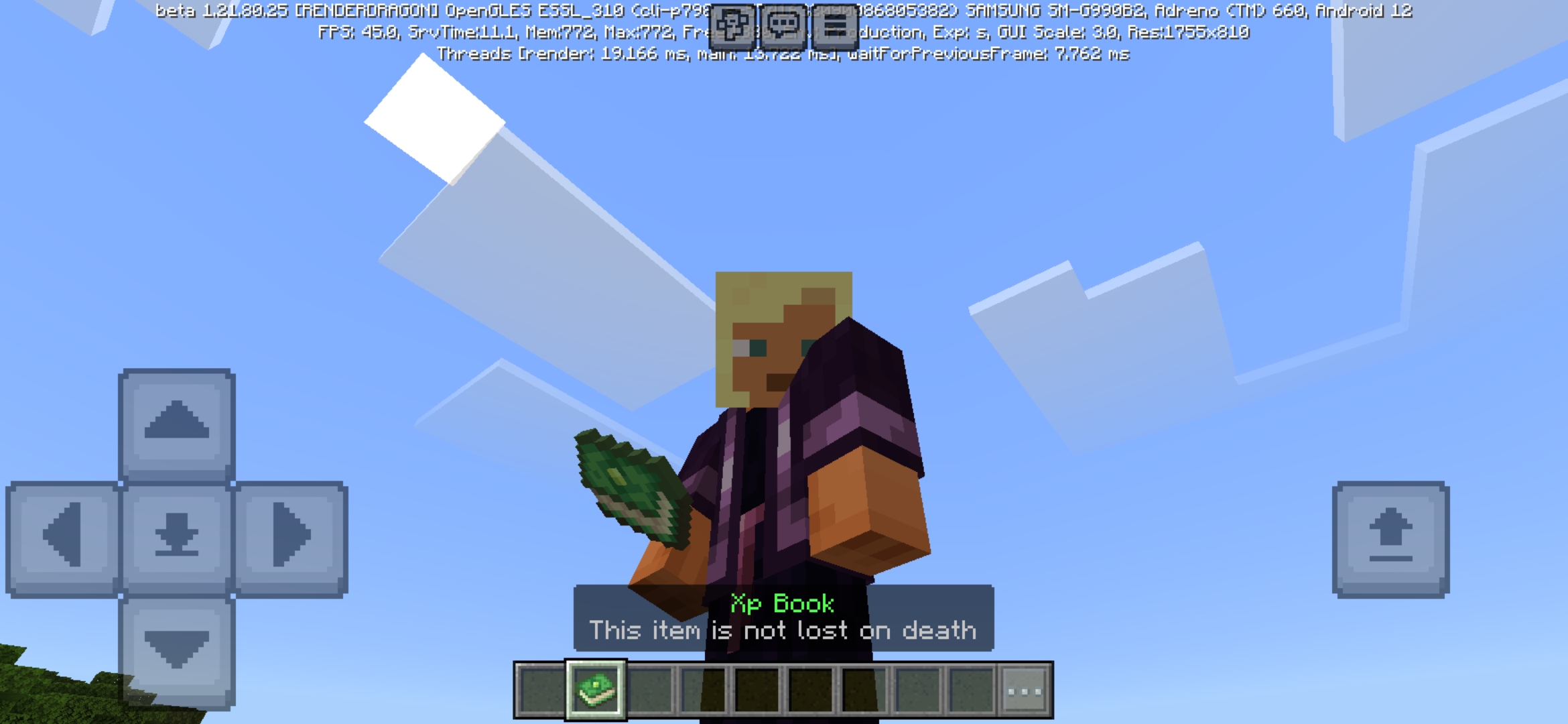 Download Experience Book Mod for Minecraft Bedrock Edition