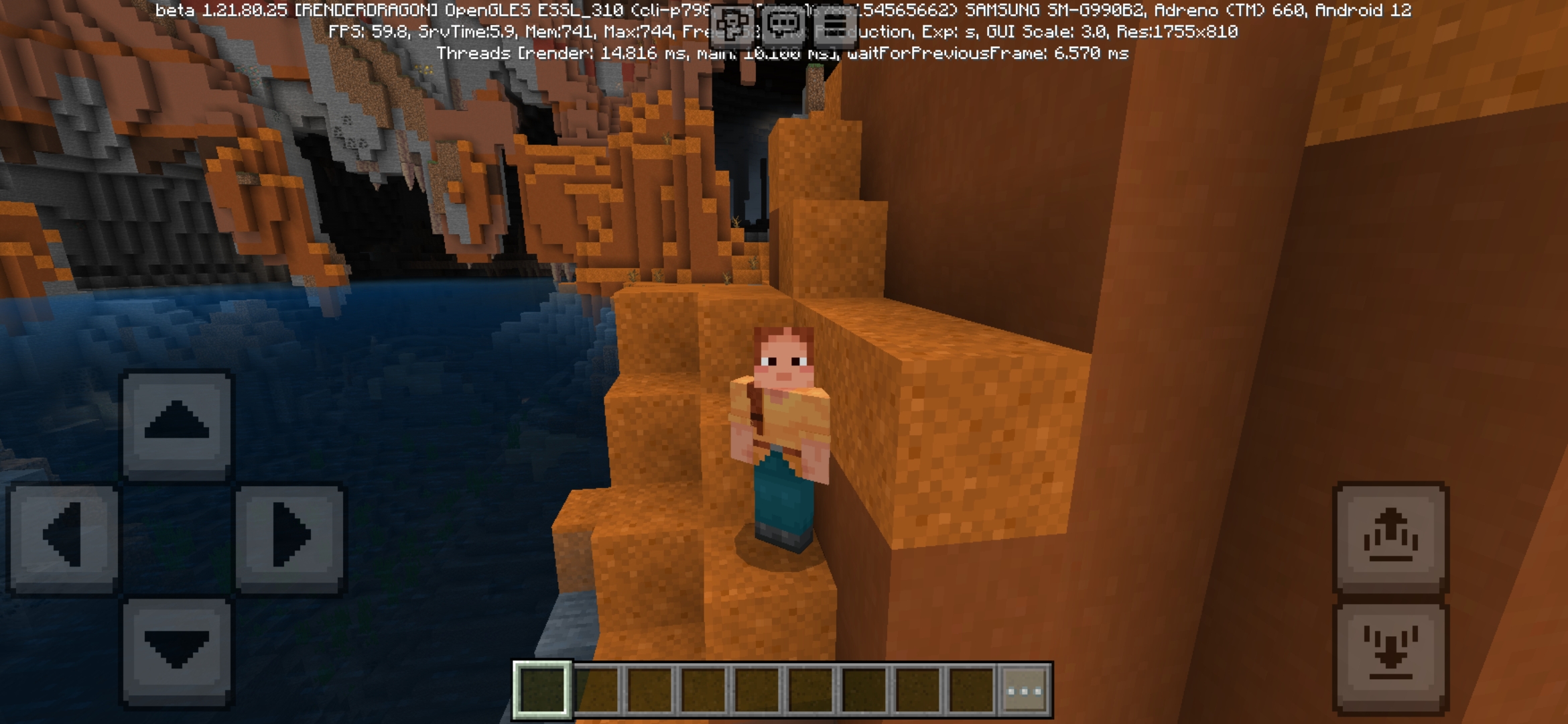 Download No Lava and Water Fog Texture Pack for Minecraft PE