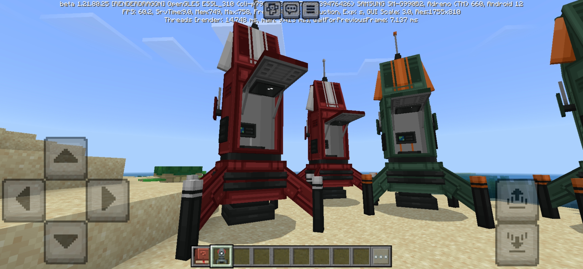 Download Rockets Mod for Minecraft Bedrock Edition