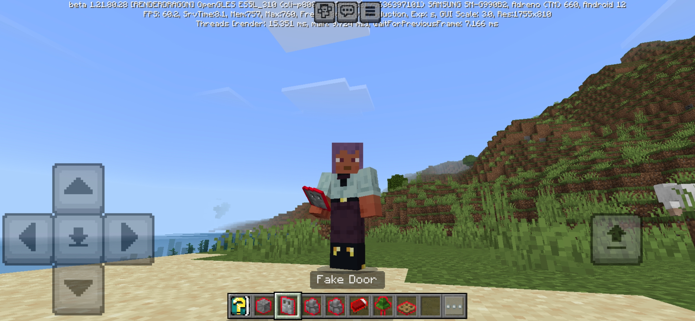 Download Secret Doors Mod for Minecraft Bedrock Edition