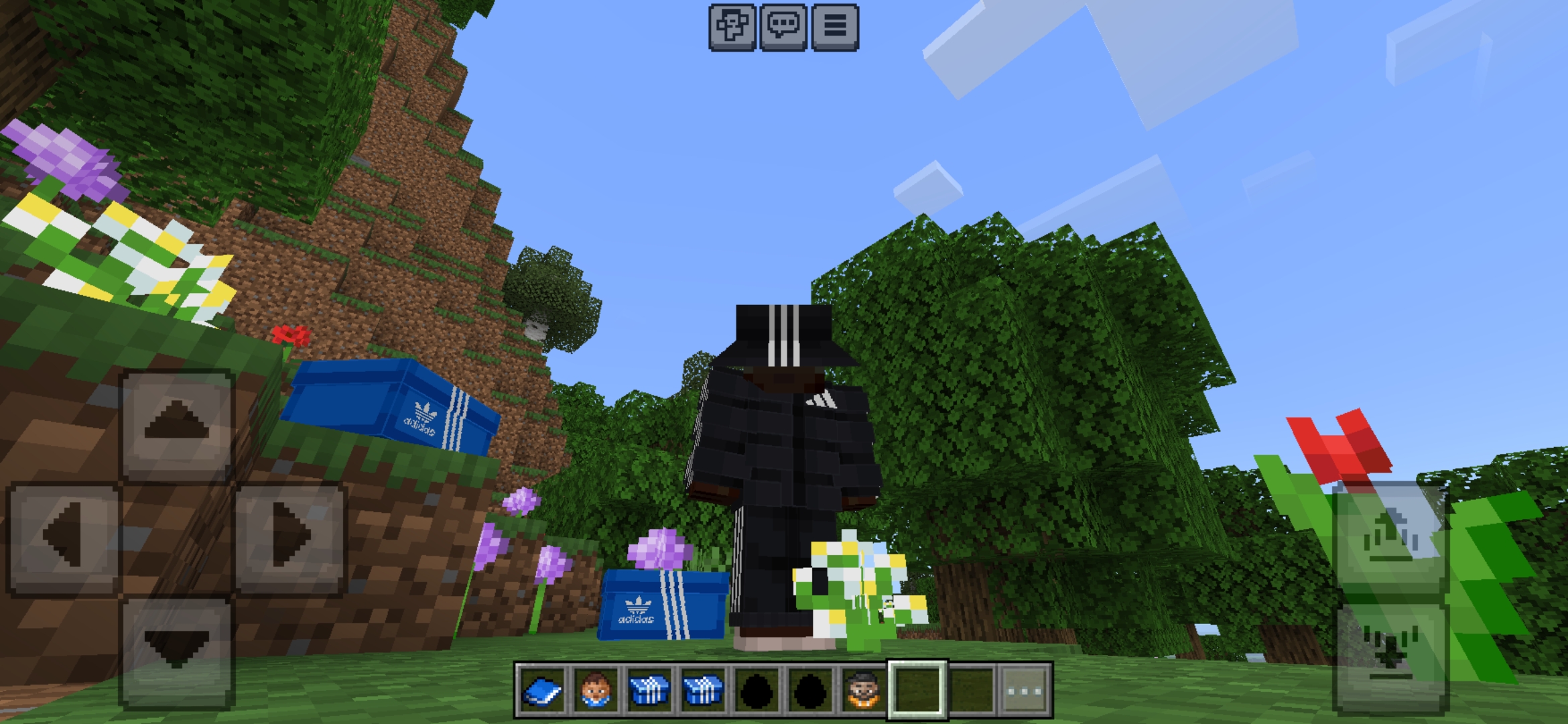 Download Adidas Adventures Mod for Minecraft Bedrock Edition