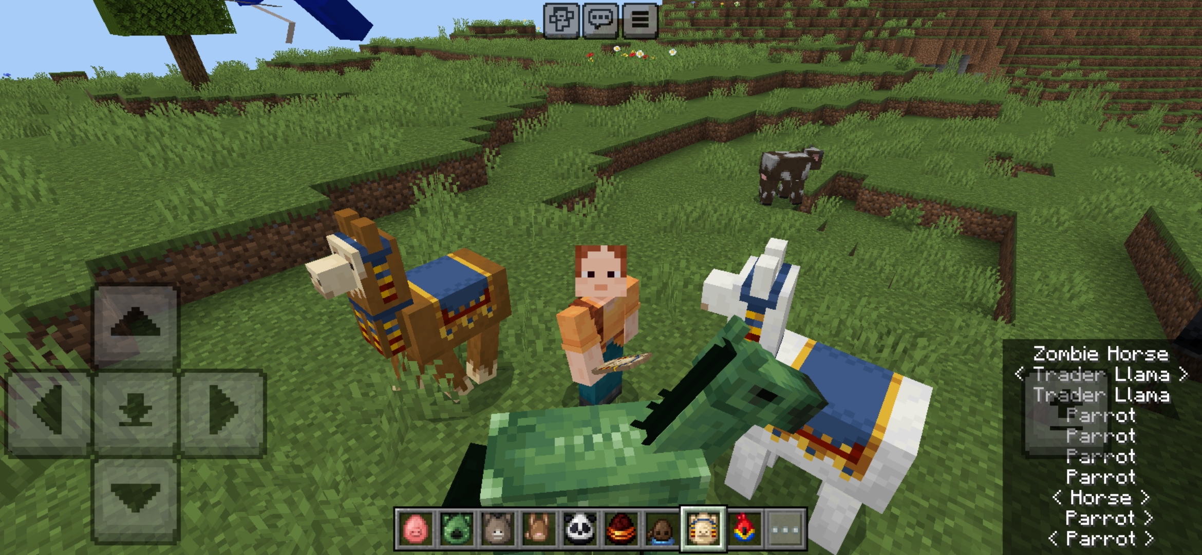 Download Nearby Mobs Mod for Minecraft Bedrock Edition
