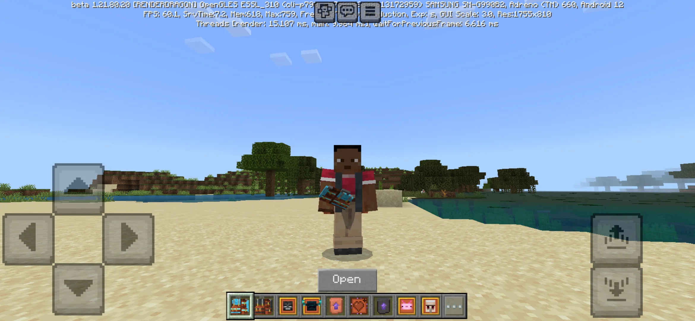 Download Sophisticangel Backpack Mod for Minecraft Bedrock