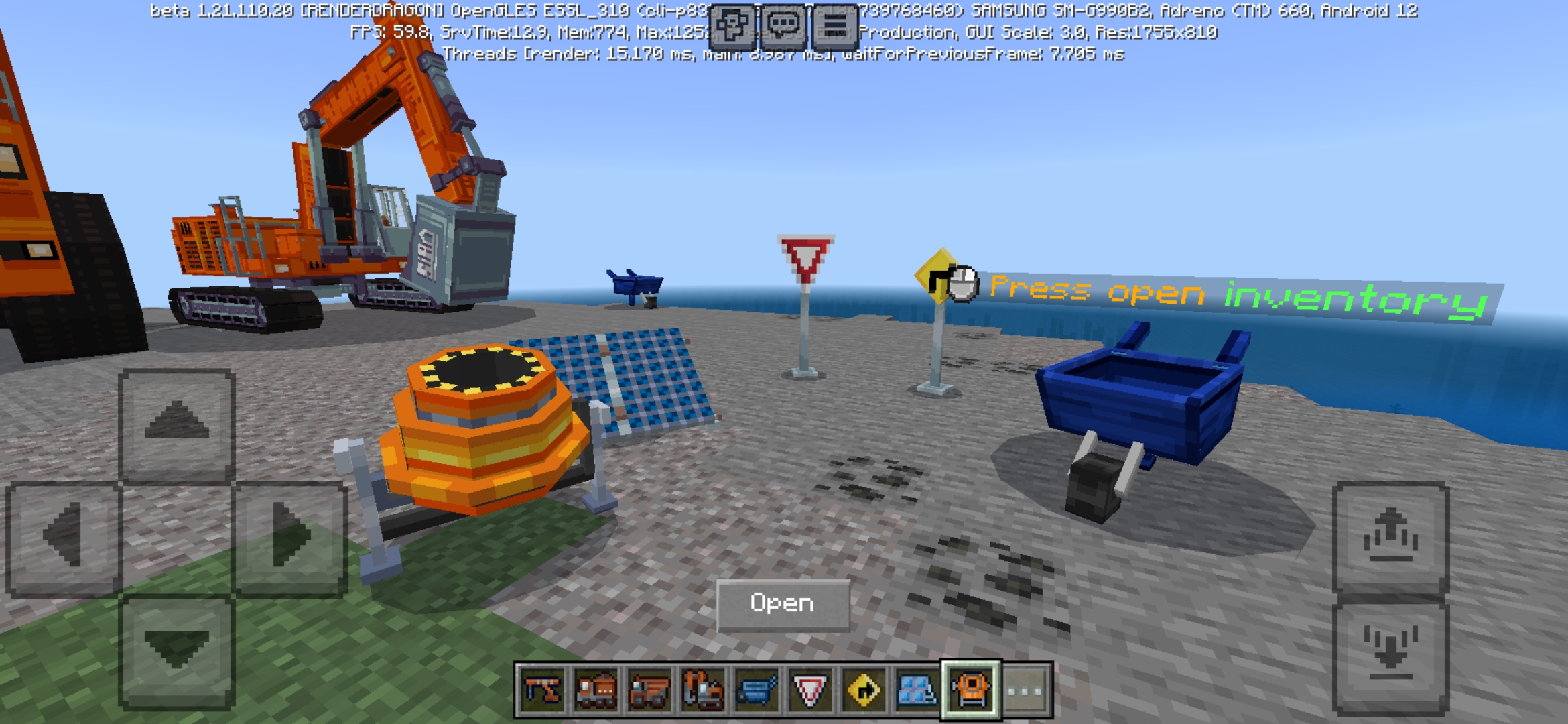 Download Construction Mod for Minecraft Bedrock Edition