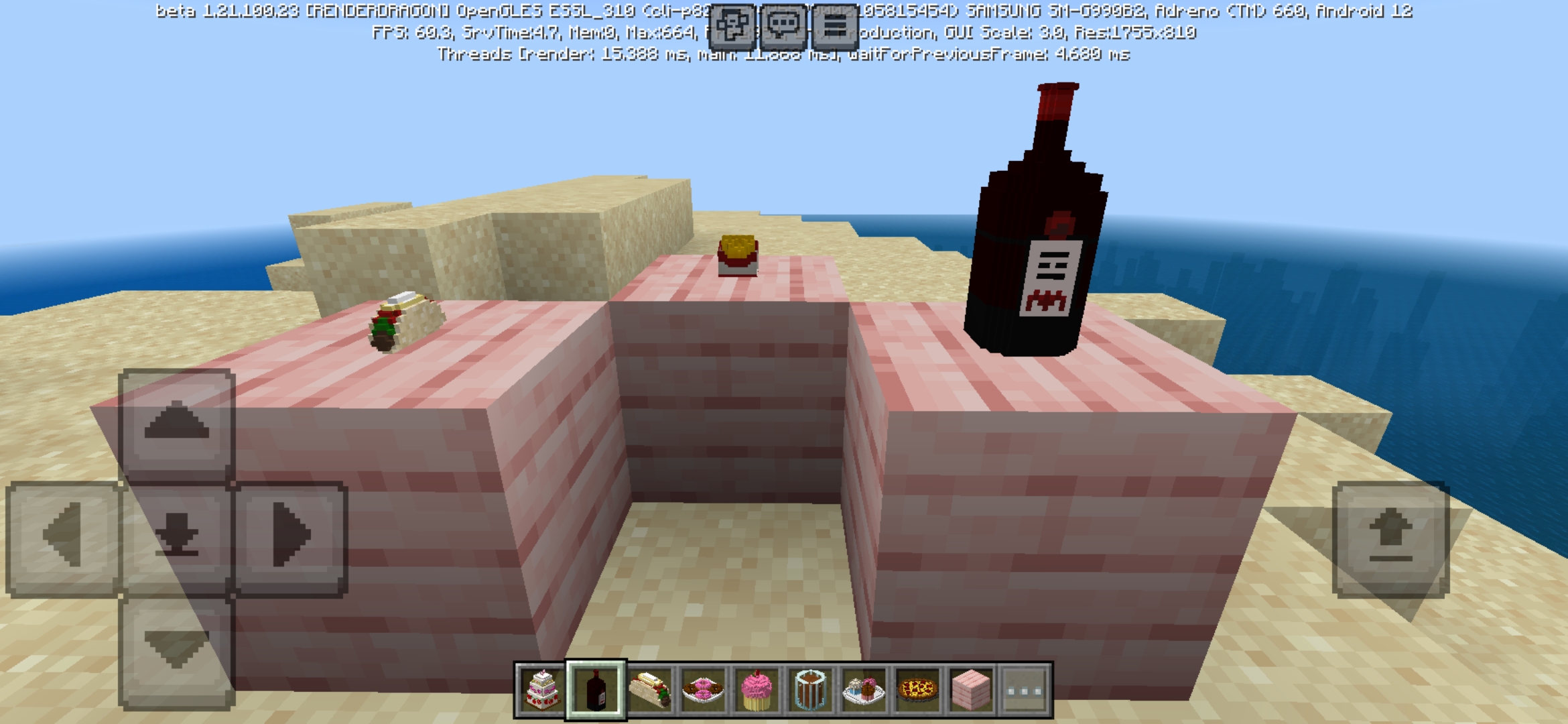 Download Food Decorations Mod for Minecraft Bedrock Edition