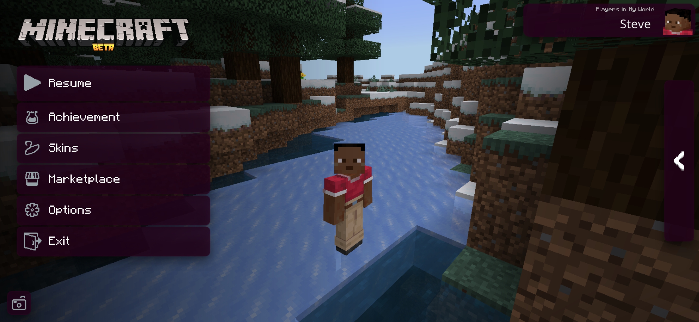 Download Collapse UI Texture Pack for Minecraft Bedrock Edition