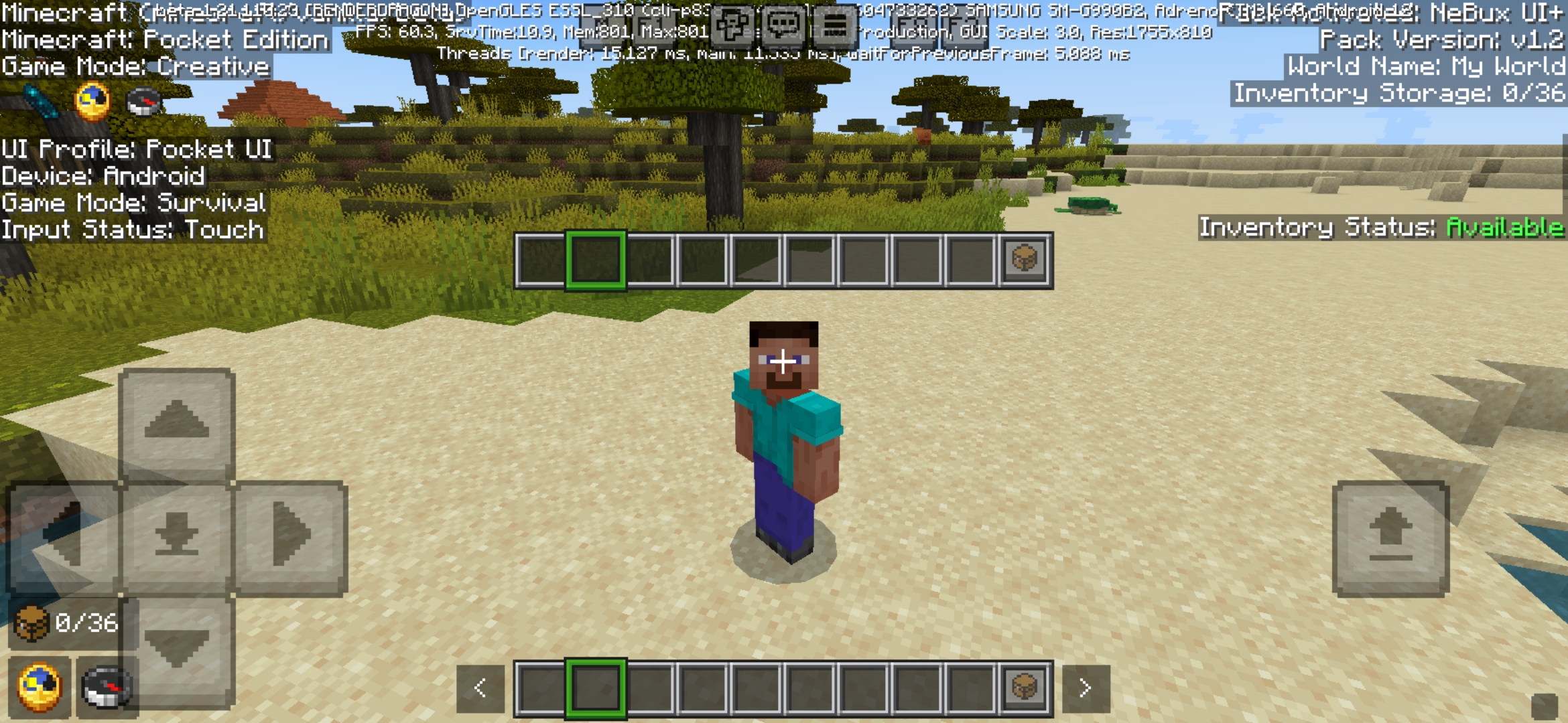 Download NeBux Xtreme Texture Pack for Minecraft Bedrock