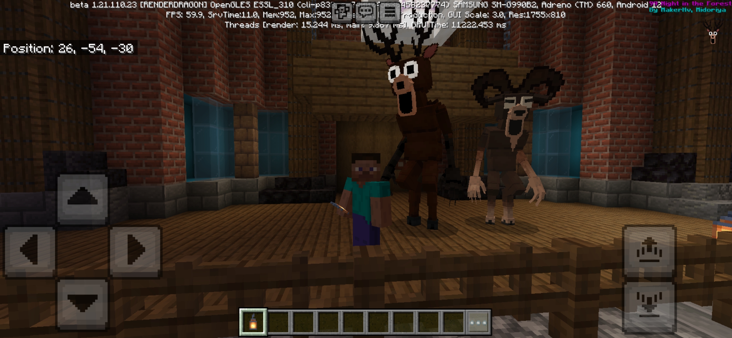 Download 99 Night Forest Map for Minecraft Bedrock Edition