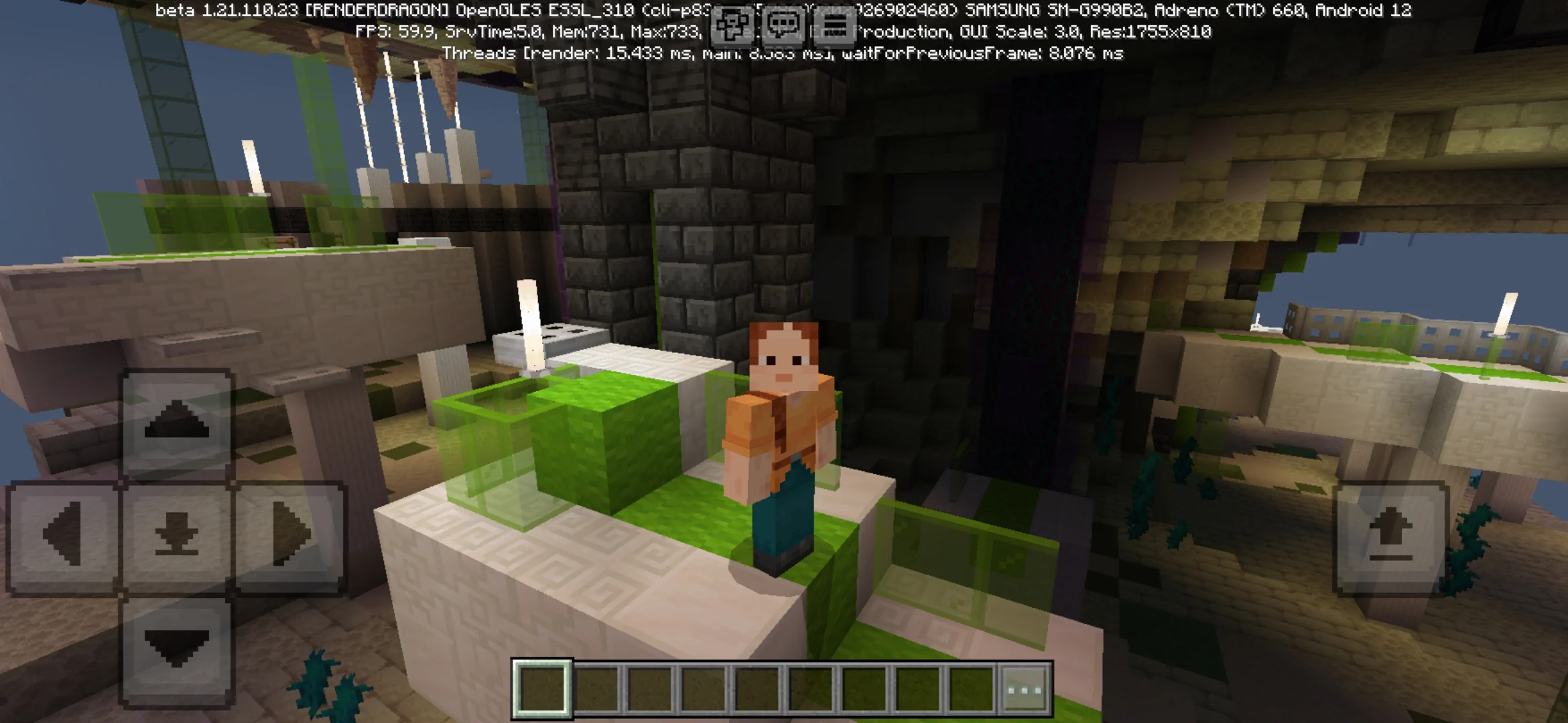 Download Alien Parkour Map for Minecraft Bedrock Edition