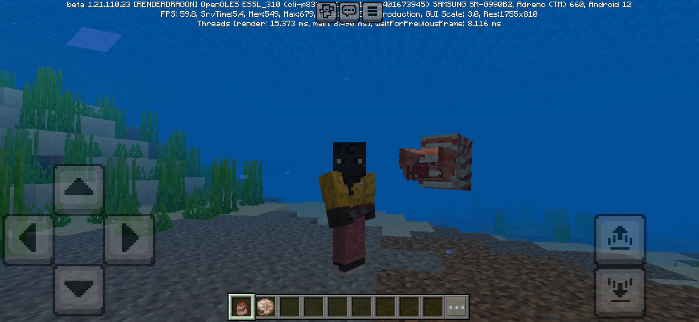 Download Nautilus Mod for Minecraft Bedrock Edition