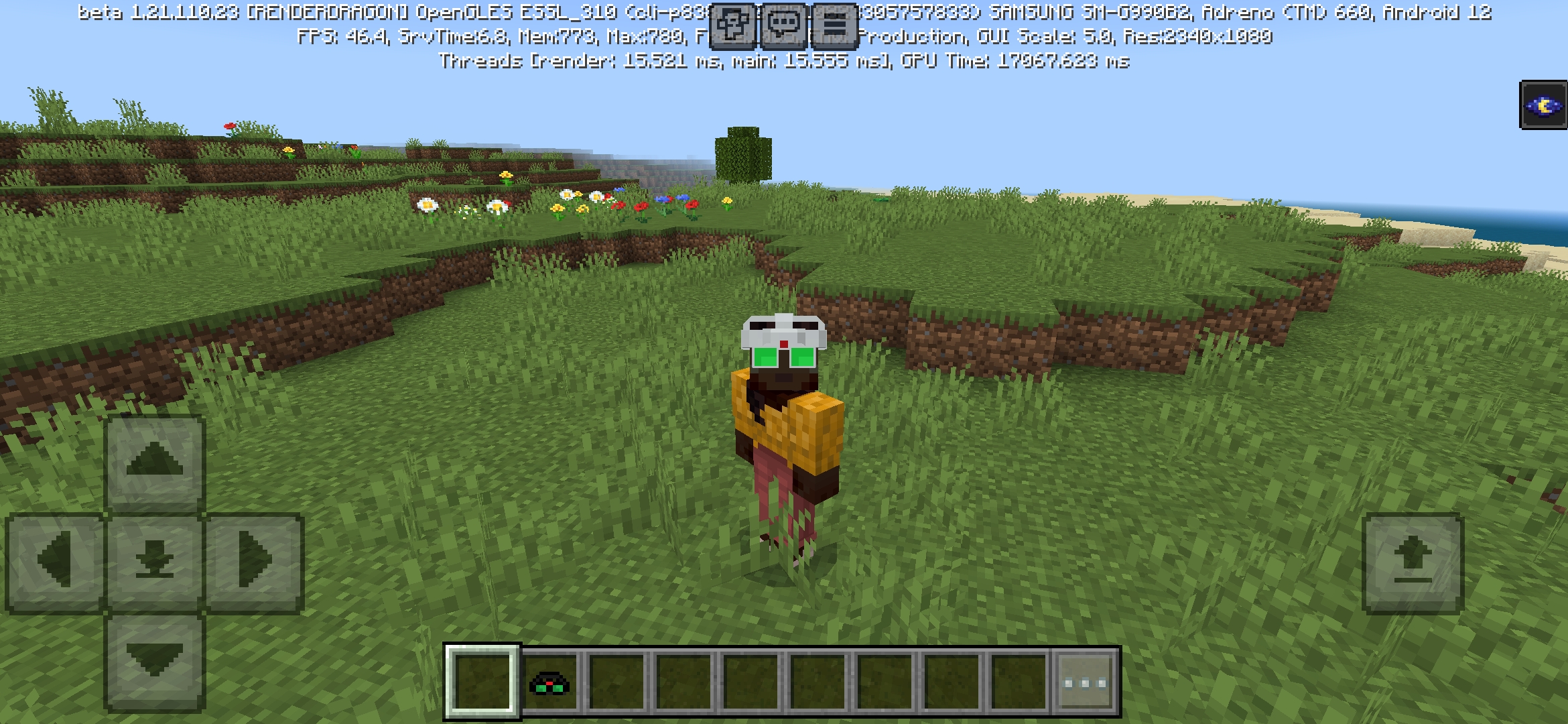 Download Night Vision Goggles Mod for Minecraft Bedrock Edition
