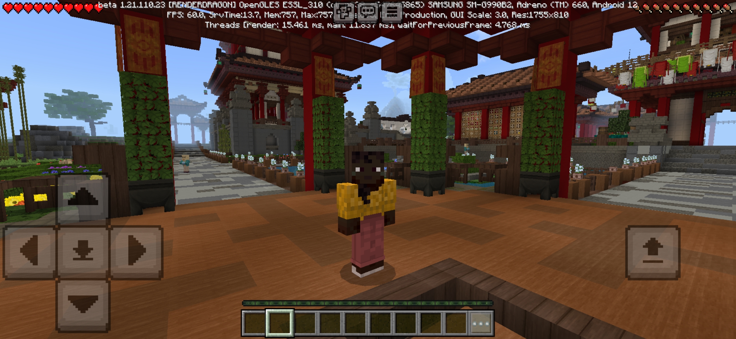 Download Ninja Empire Map for Minecraft Bedrock Edition