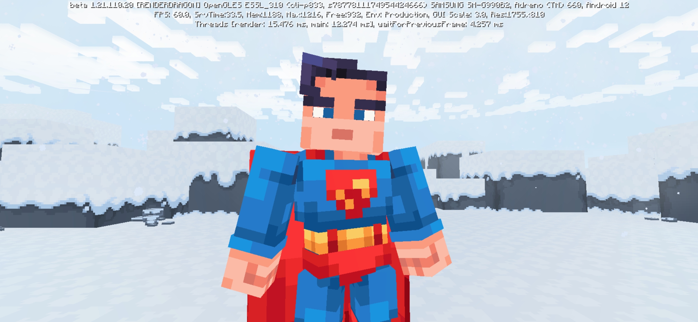 Download Superman Map for Minecraft Bedrock Edition