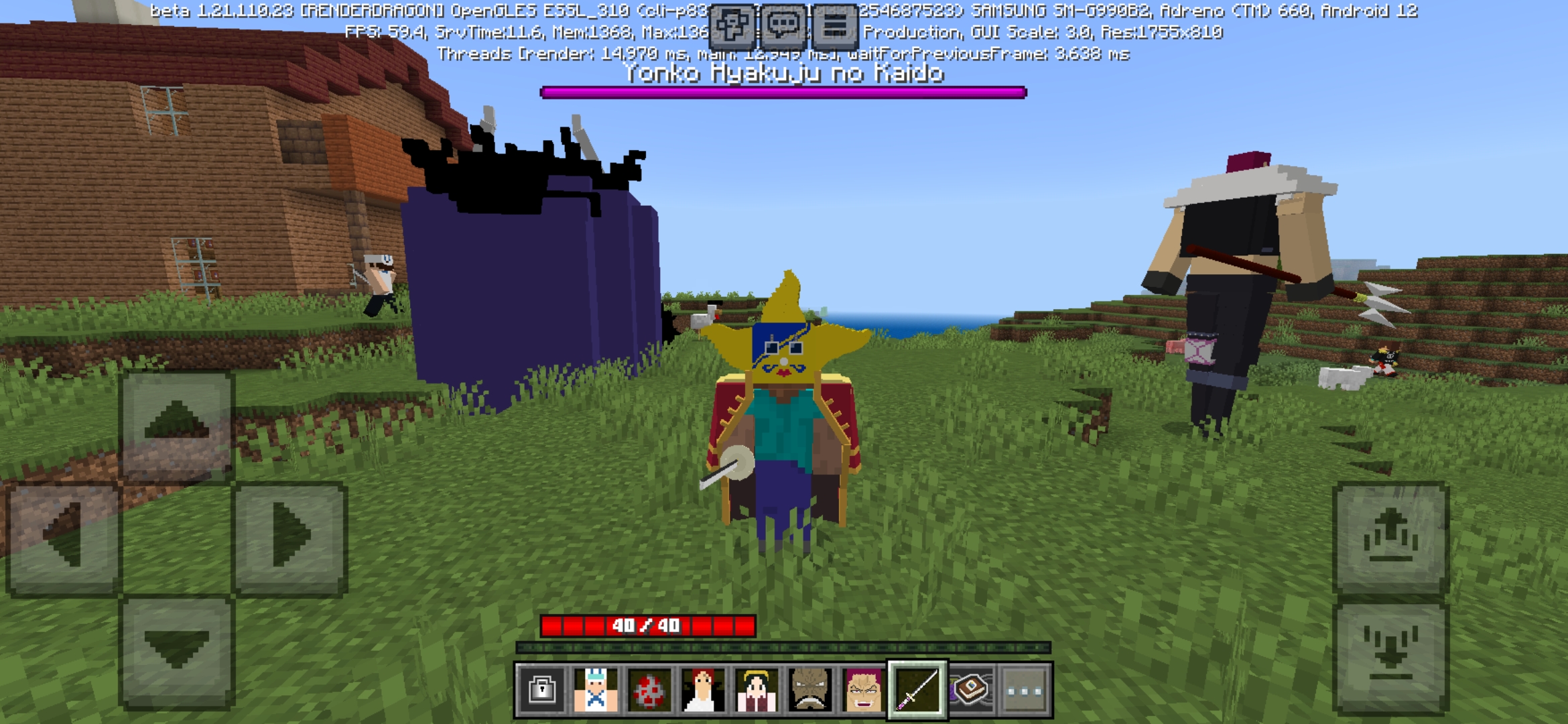 Download Blox Fruit Mod for Minecraft Bedrock Edition