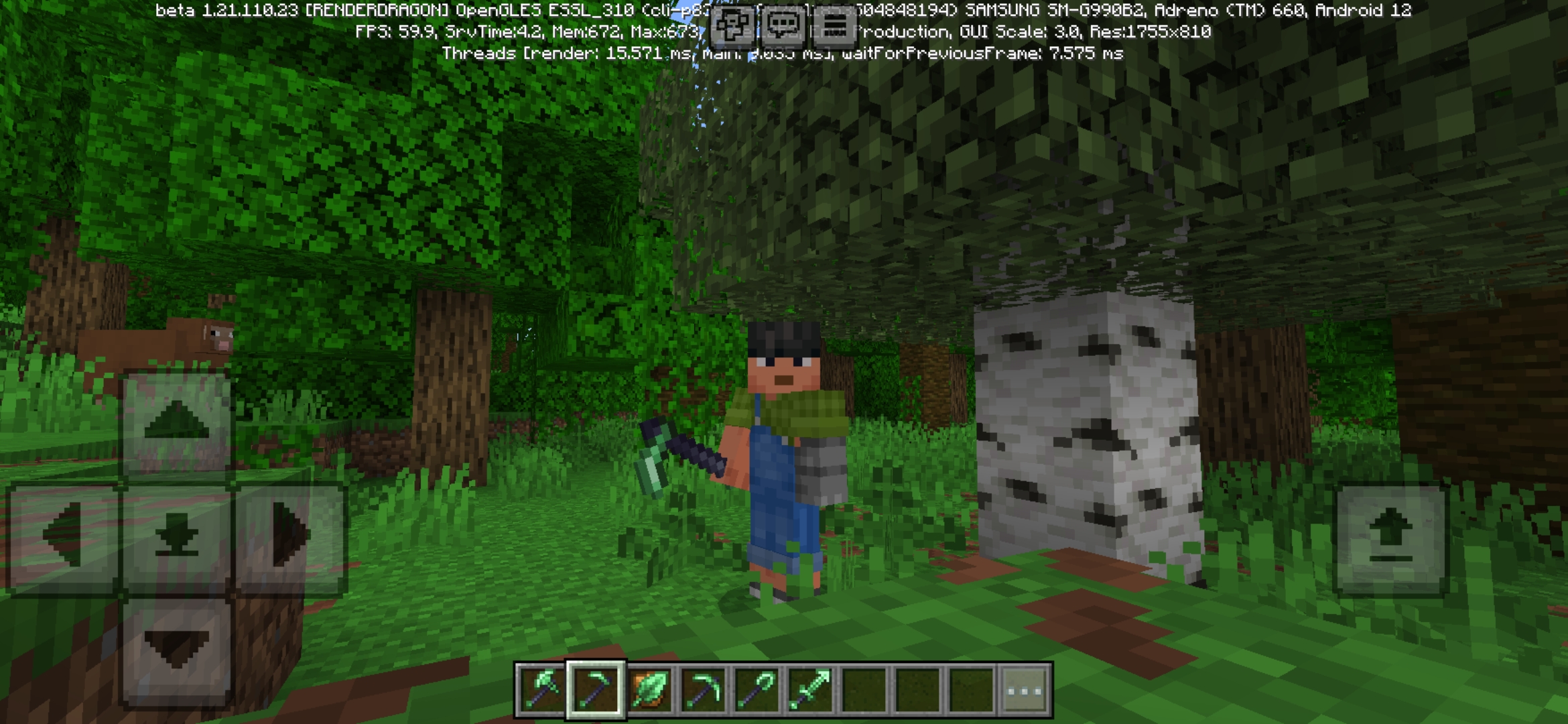 Download Natural Tools Mod for Minecraft Bedrock Edition