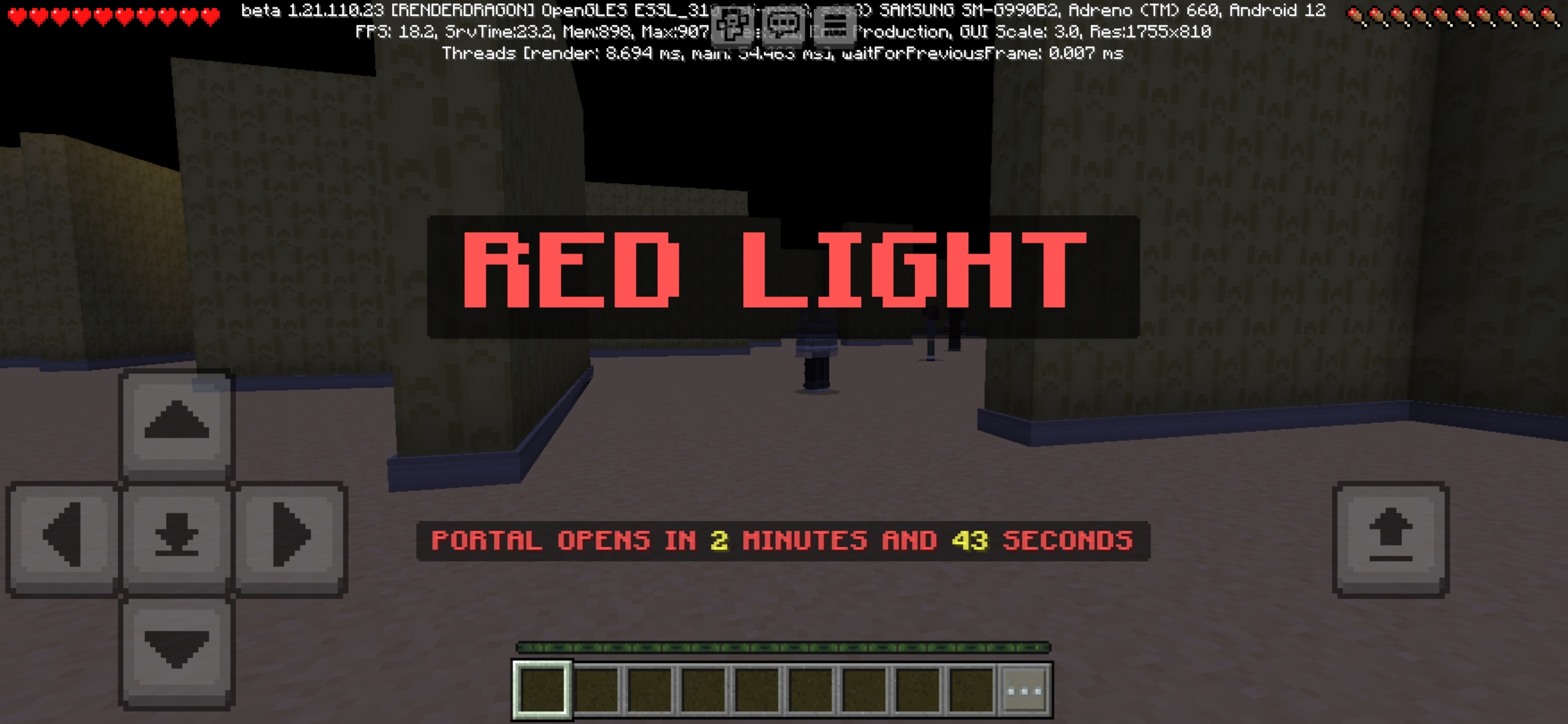 Download Red Light Green Light Map for Minecraft Bedrock Edition