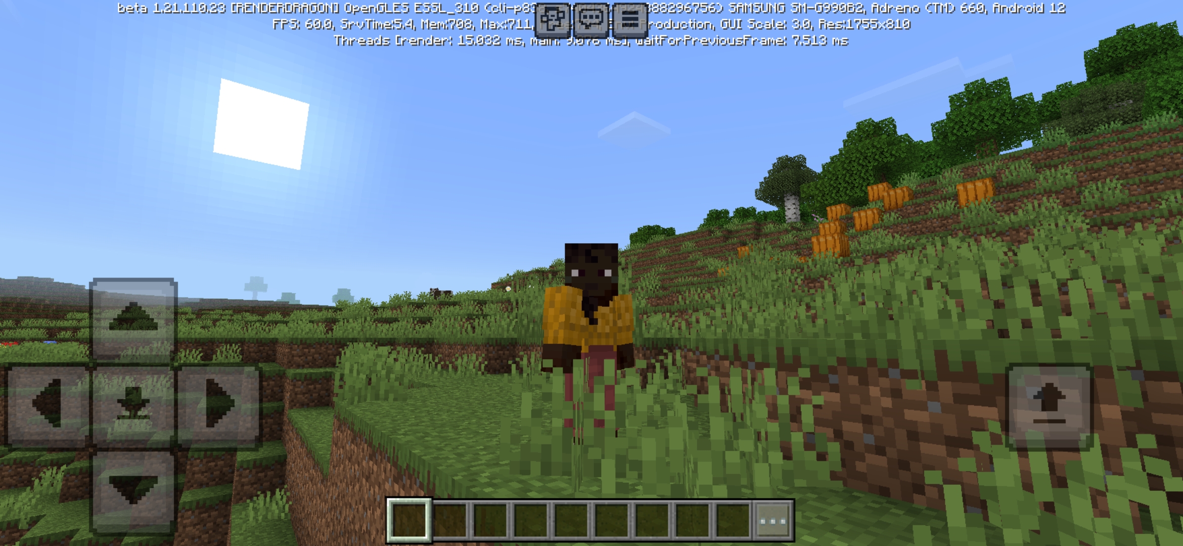 Download Wanderer Visuals Texture Pack for Minecraft PE