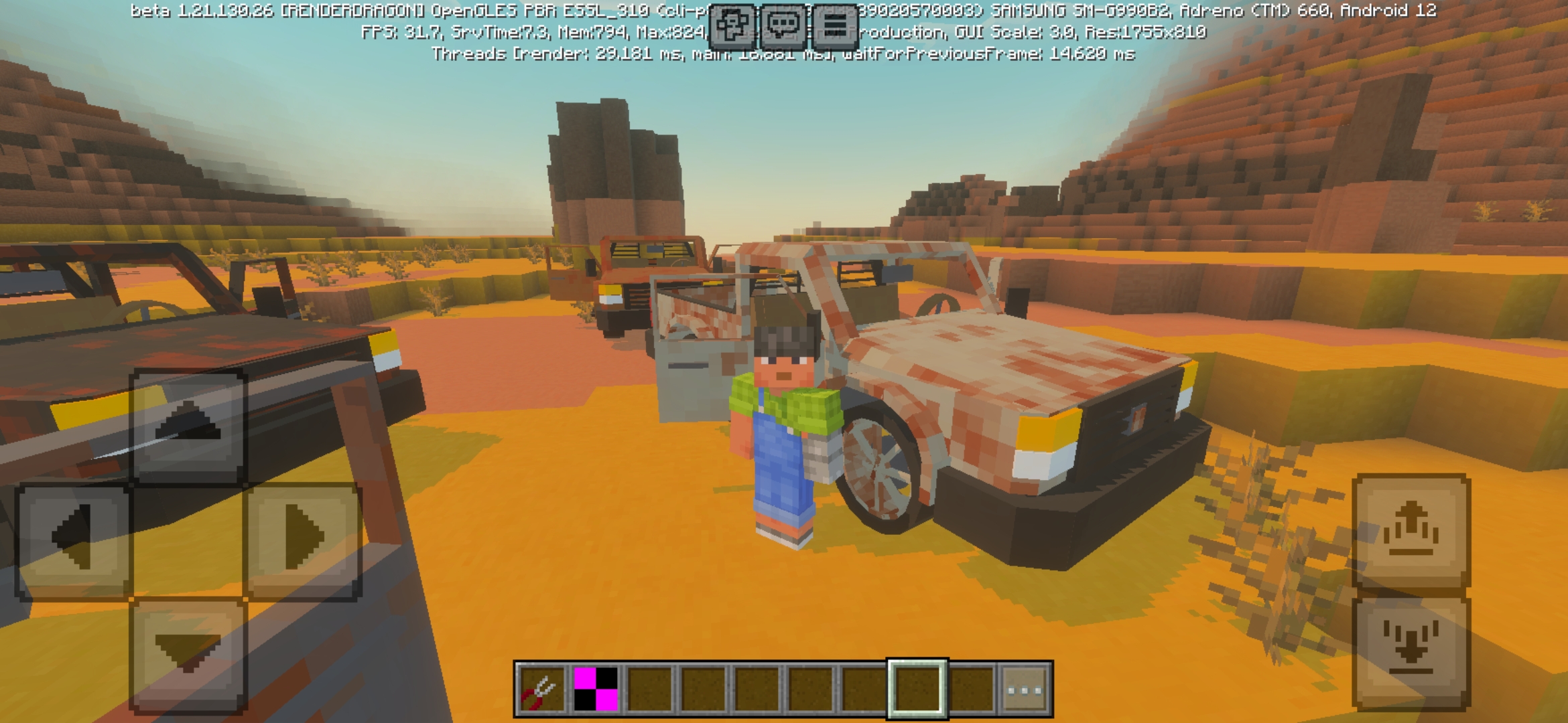 Download Abandoned Vehicles Mod for Minecraft Bedrock Edition