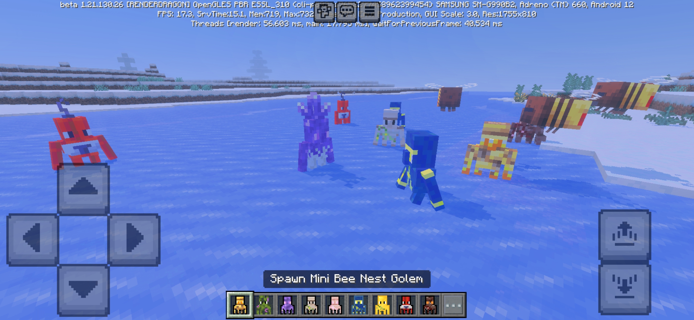 Download Mini Golems Mod for Minecraft Bedrock Edition