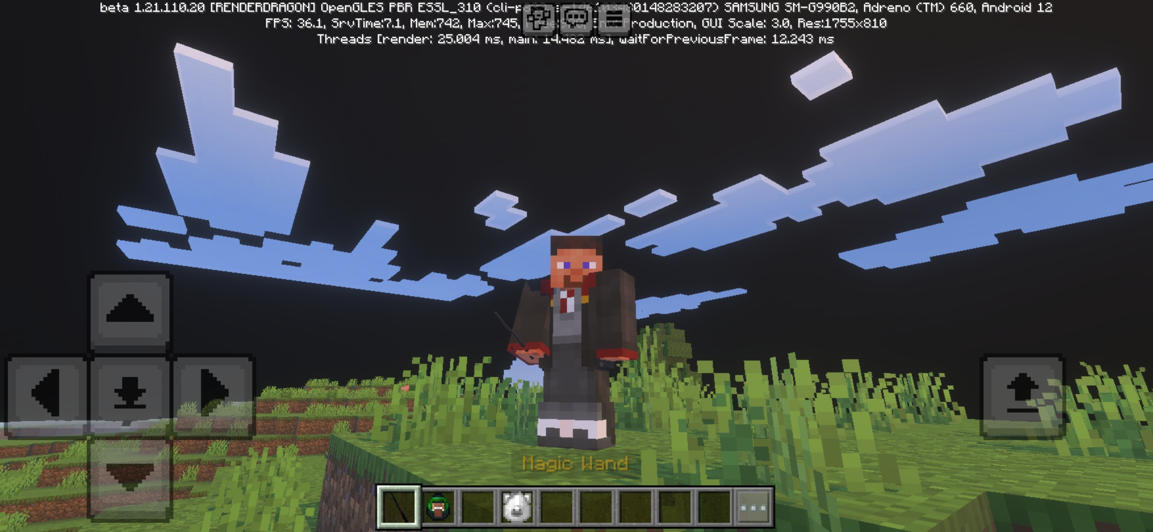 Download Quest of Spells Mod for Minecraft Bedrock Edition