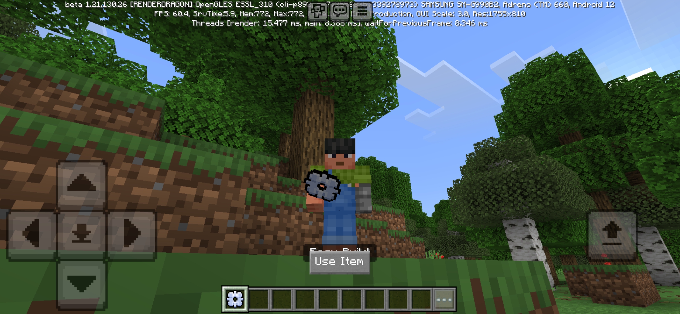 Download Effortless Building mod for Minecraft PE