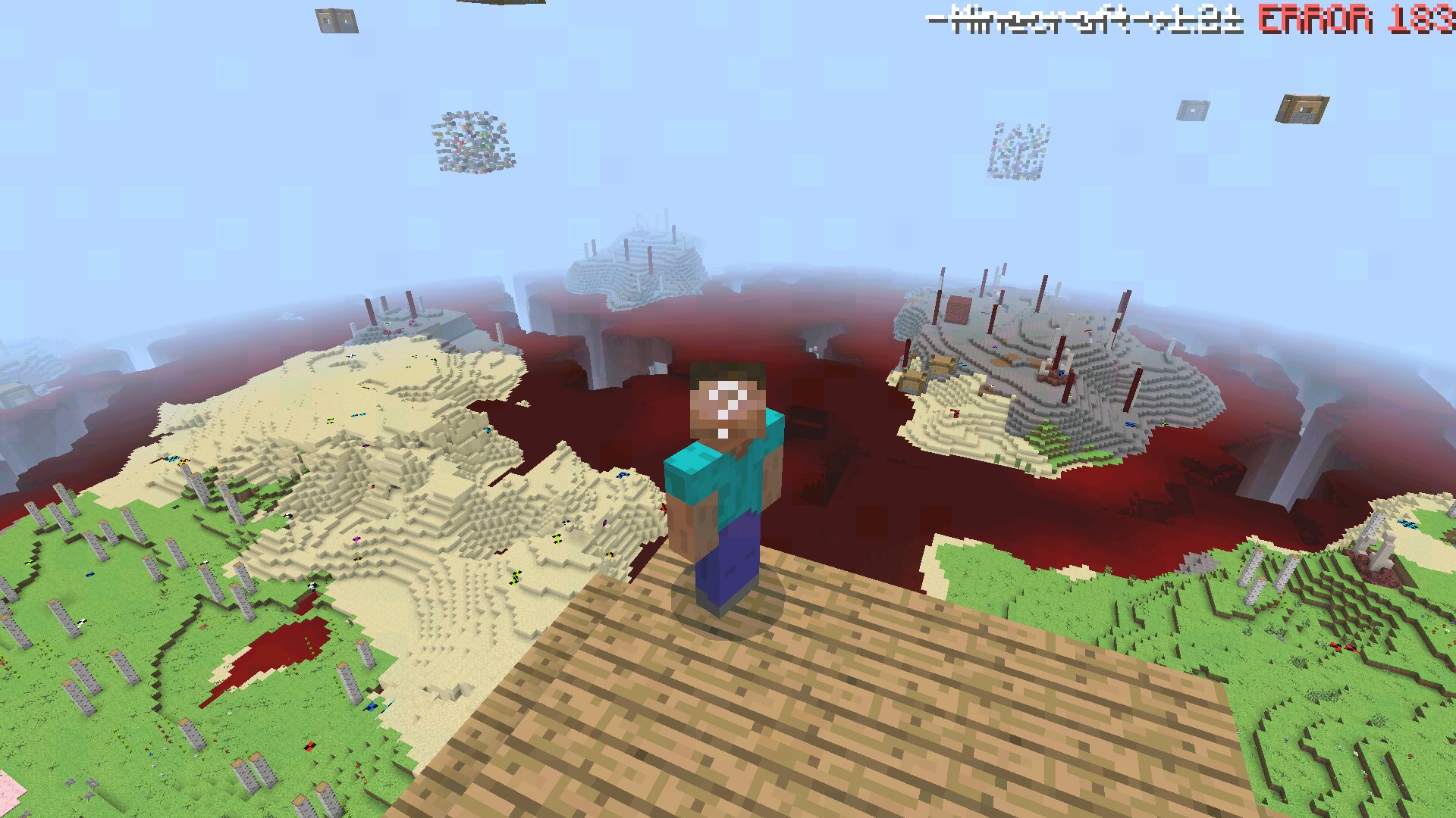 Download Error 183 Mod for Minecraft PE – Broken Prototype Survival