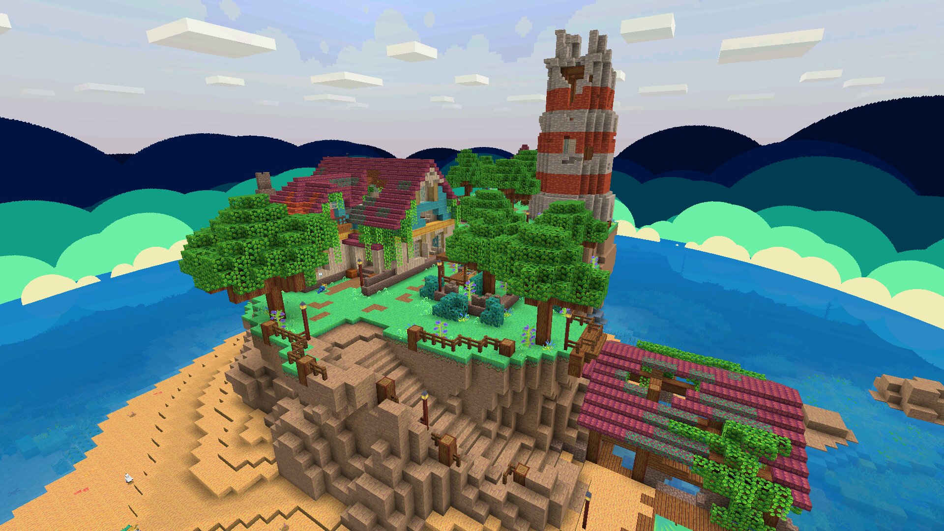 Download Seaside Story Mod for Minecraft PE – Ocean Adventure